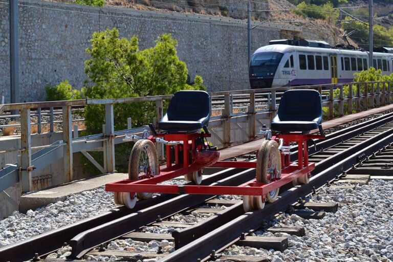 Αποκλειστικό tour | Railbiking in Greece